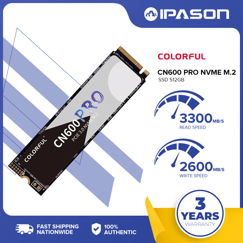 Colorful CN600 NVMe M.2 and CN600 Pro PCIe 3.0 NVMe M.2 SSD | Shopee ...