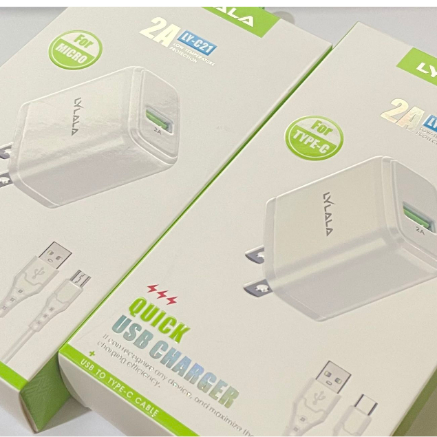 LY Micro Fast Charging Adapter Wall Charger USB Charger For Micro Type ...