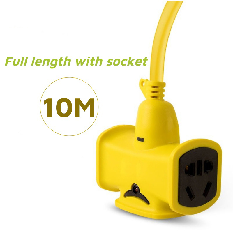 Extension Cord Extra-long Plug-in Strip 10M/20M/30M Electric Vehicle ...