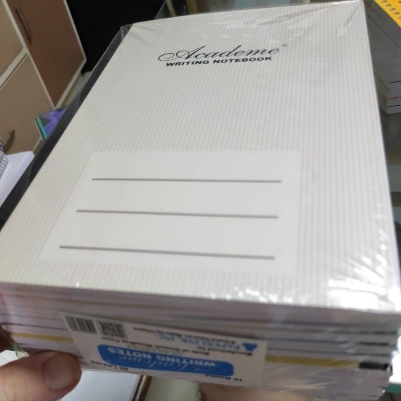 10pc Academe Writing TAHI Notebook Grade 1-2 80LVS 60gsm 152x210mm 6x8 ...
