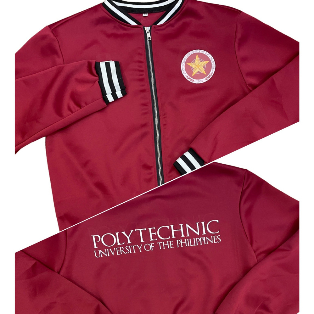 PUP Polytechnic University Bomber Jacket UNISEX | Shopee Philippines