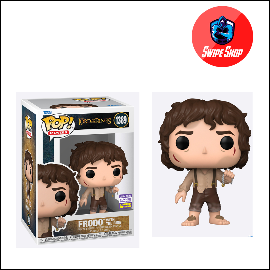 Funko Pop Frodo with Ring Lord of the Rings Summer Convention Shared ...
