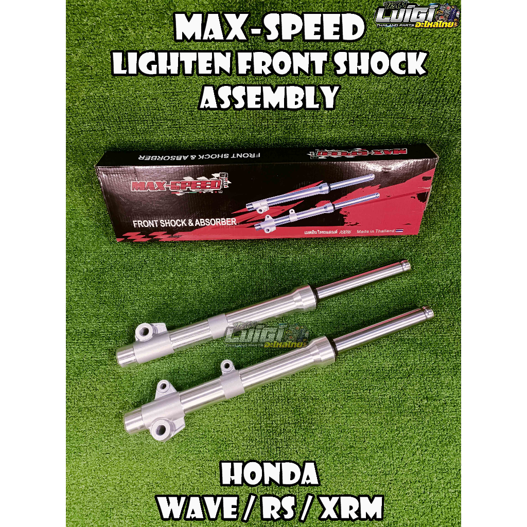 HONDA WAVE 125 LIGHTEN FRONT SHOCK ASSEMBLY MAX-SPEED V1 THAILAND MADE | Shopee Philippines