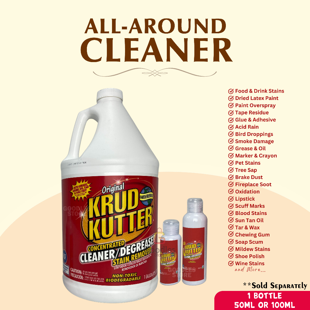 Krud Kutter Cleaner and Degreaser Stain Remover The Original Krud ...
