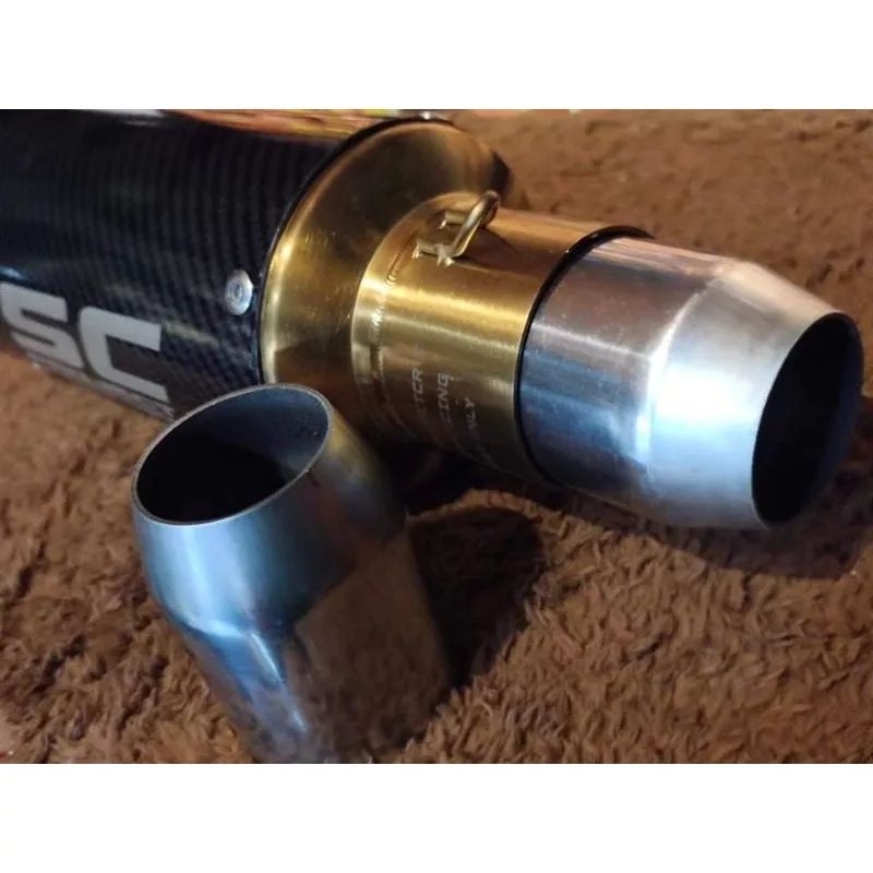 Muffler adaptor 38 to 51mm stainless304 for small pipes to big Big ...