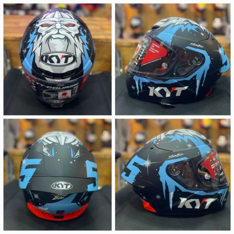 KYT TT COURSE FULLFACE HELMET | Shopee Philippines