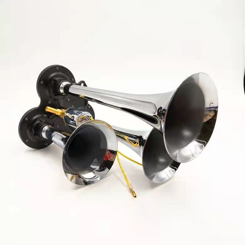 Three-pipe air horn 800DB 12v/24v super loud electric control solenoid ...