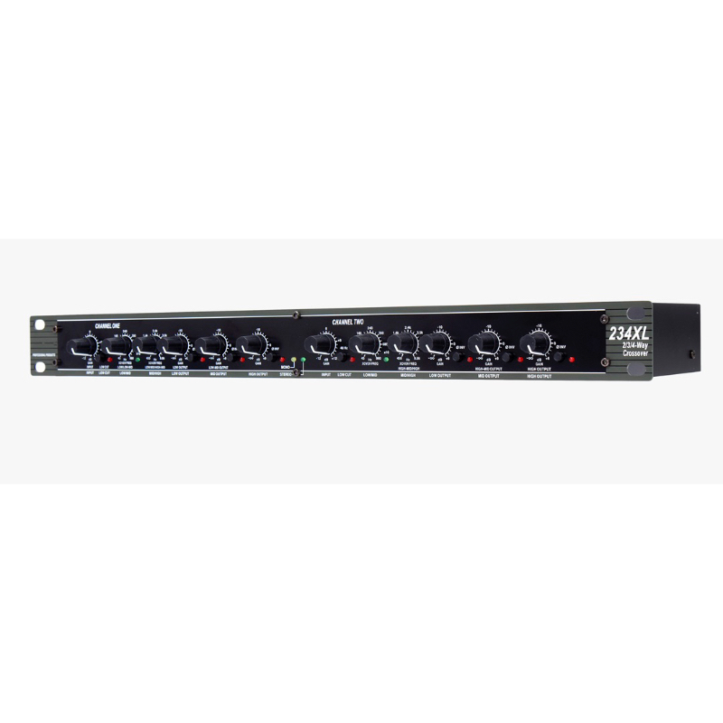 CROSSOVER 234/234XL Stereo 2 way/3 way / 4way Crossover Equalizer ...