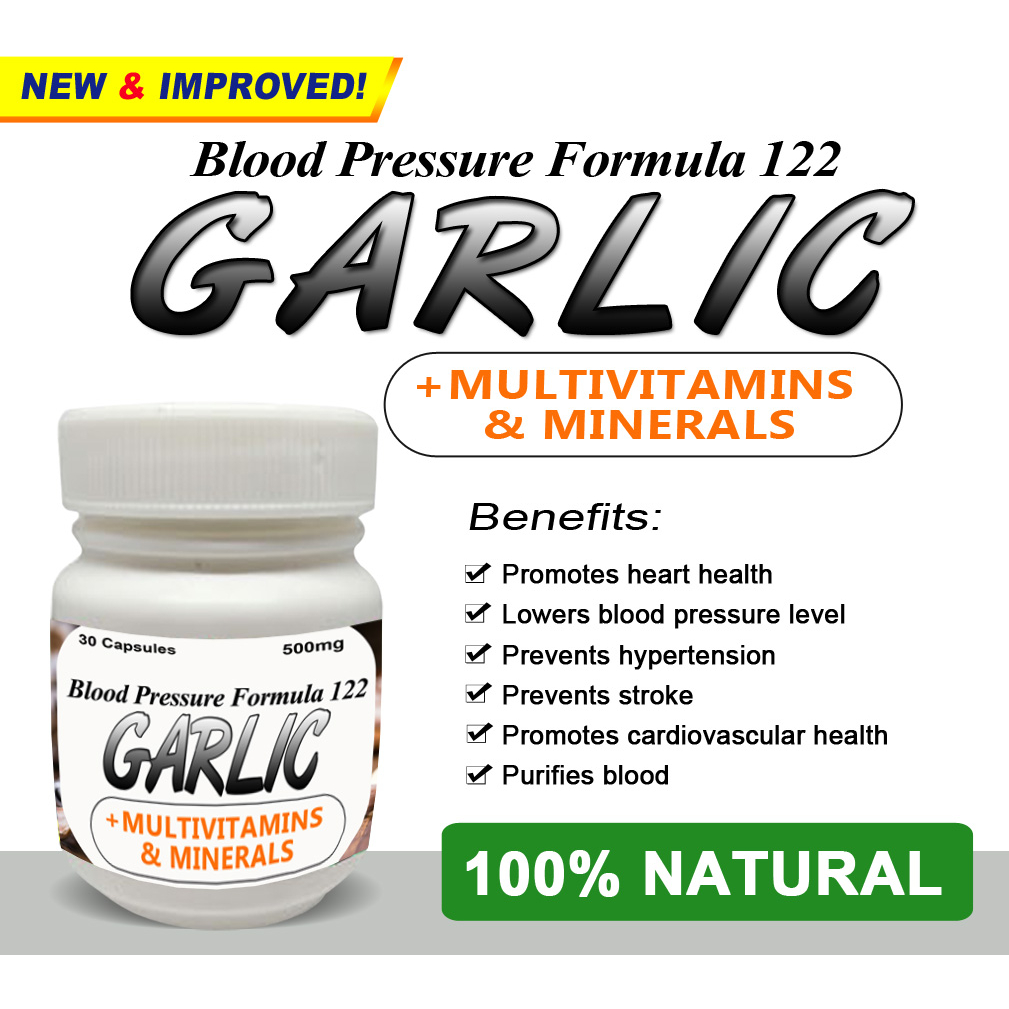 FORMULA 122 GARLIC CAPSULES (GARLIC) | Shopee Philippines