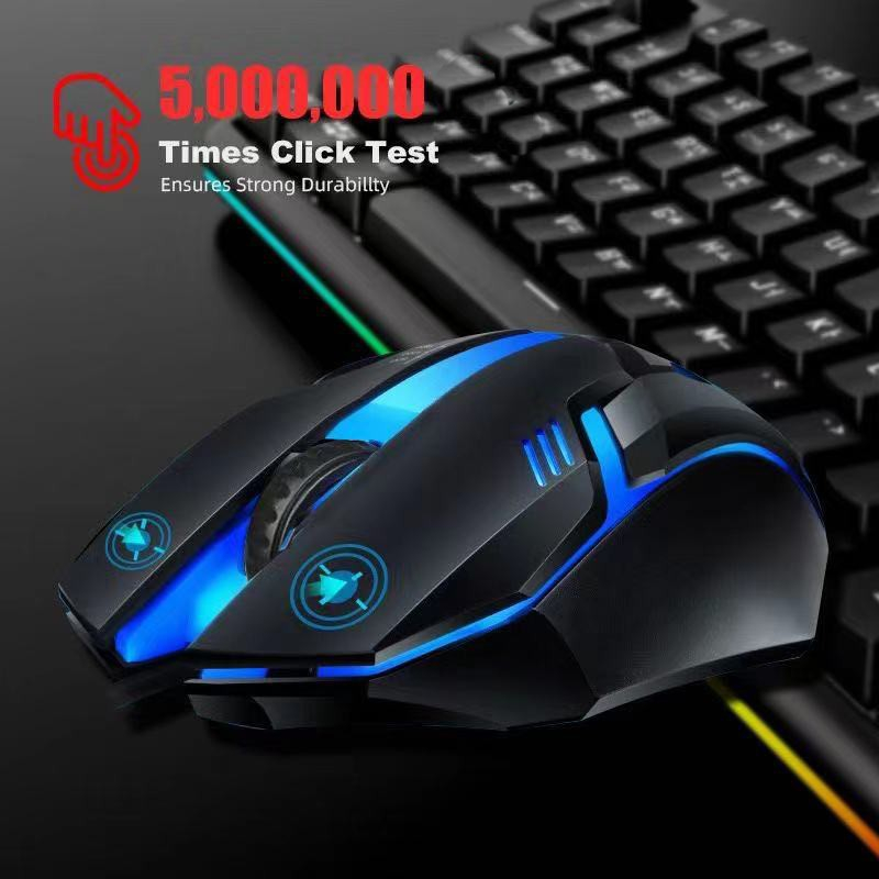 V2S MS103 Mouse USB Wired Gaming Cool High Configuration Led Back light ...