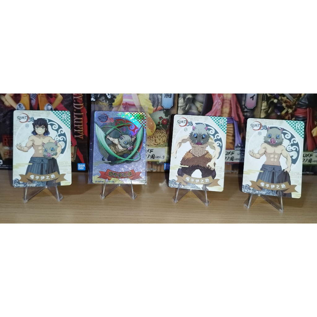 Demon Slayer Card ( Inosuke Hashibira ) set | Shopee Philippines