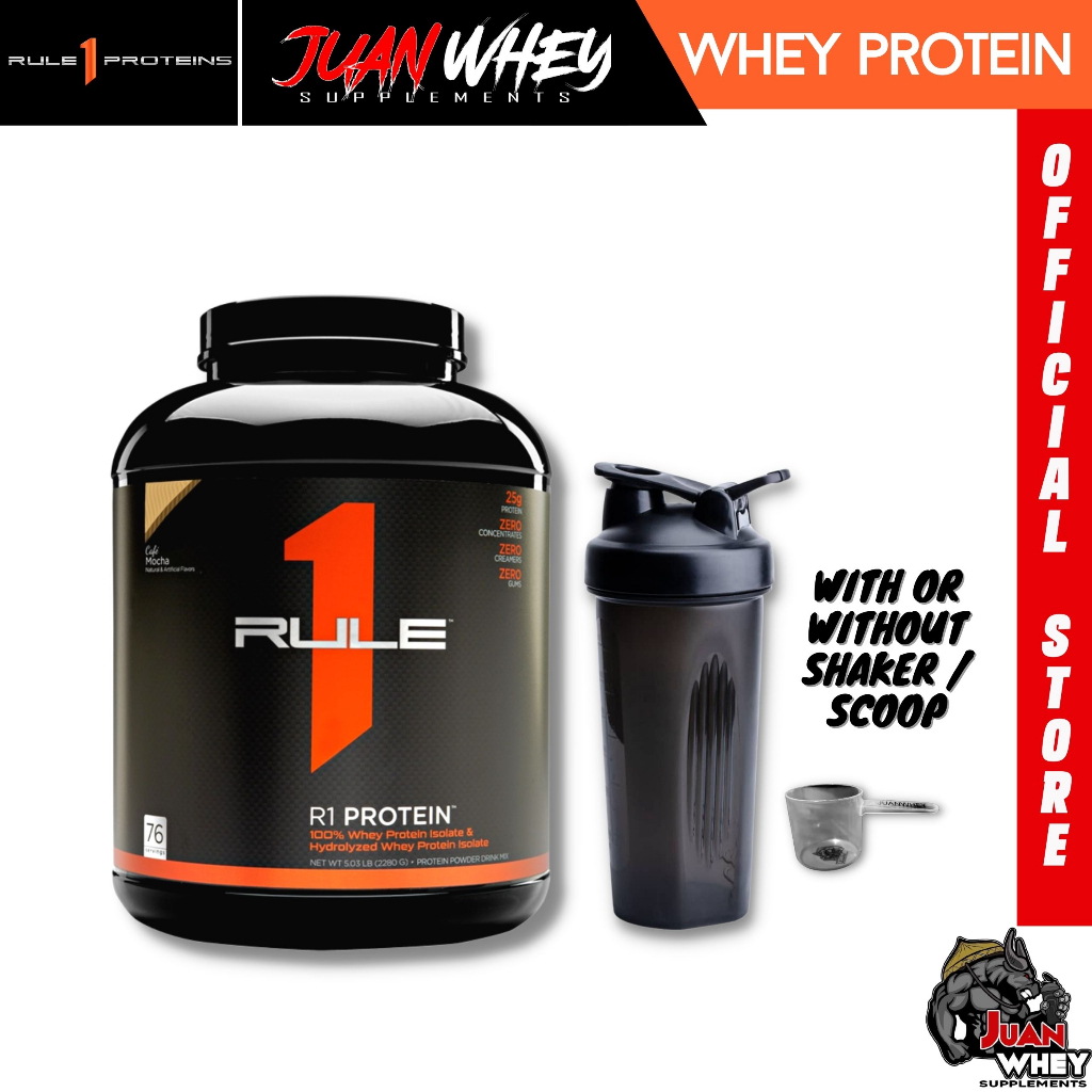 Rule 1 Whey Isolate and Hydrolysate Protein Powder (1LB/2LBS) | Shopee ...