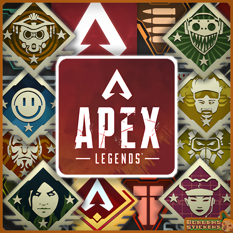 Apex Legends Game Stickers - Vinyl Waterproof Stickers 【Game Sticker ...
