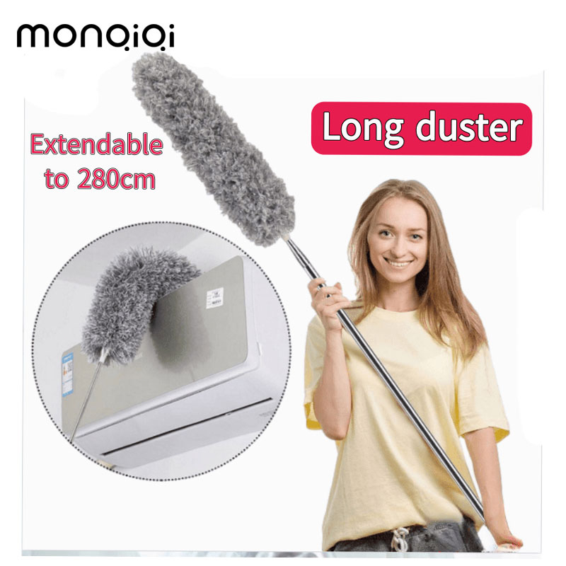 280cm Feather duster long pole microfiber duster dust cleaning tools ...