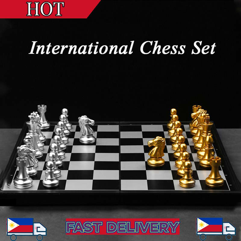 Folding International Chess Set Pieces Set Board Game Funny Game ...