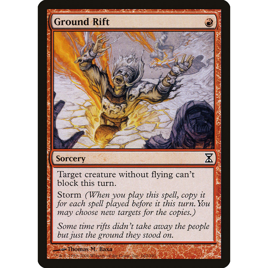 Ground Rift Foil - Time Spiral (TSP) Card | Shopee Philippines