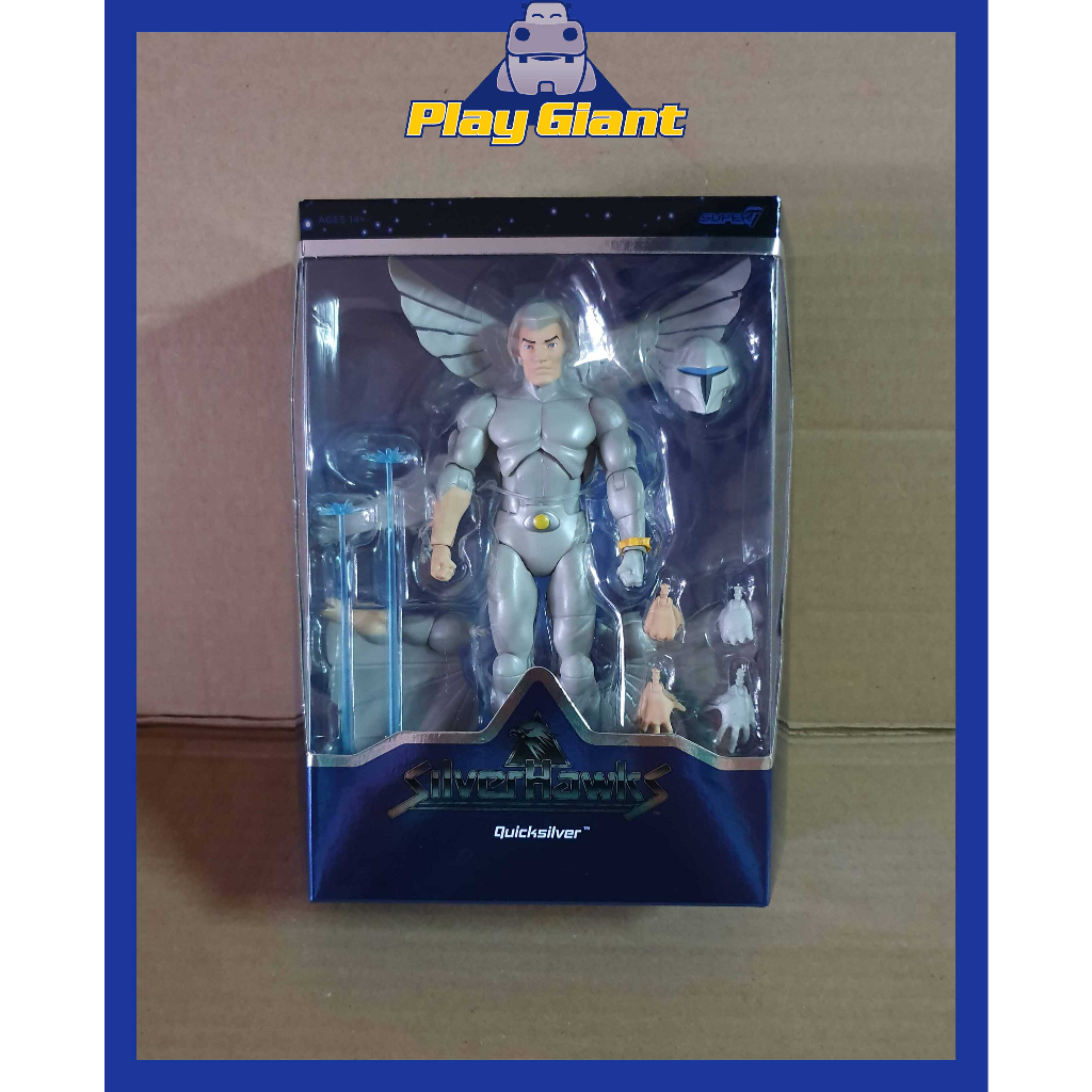 SilverHawks Ultimates Quicksilver 7-Inch Action Figure | Shopee Philippines