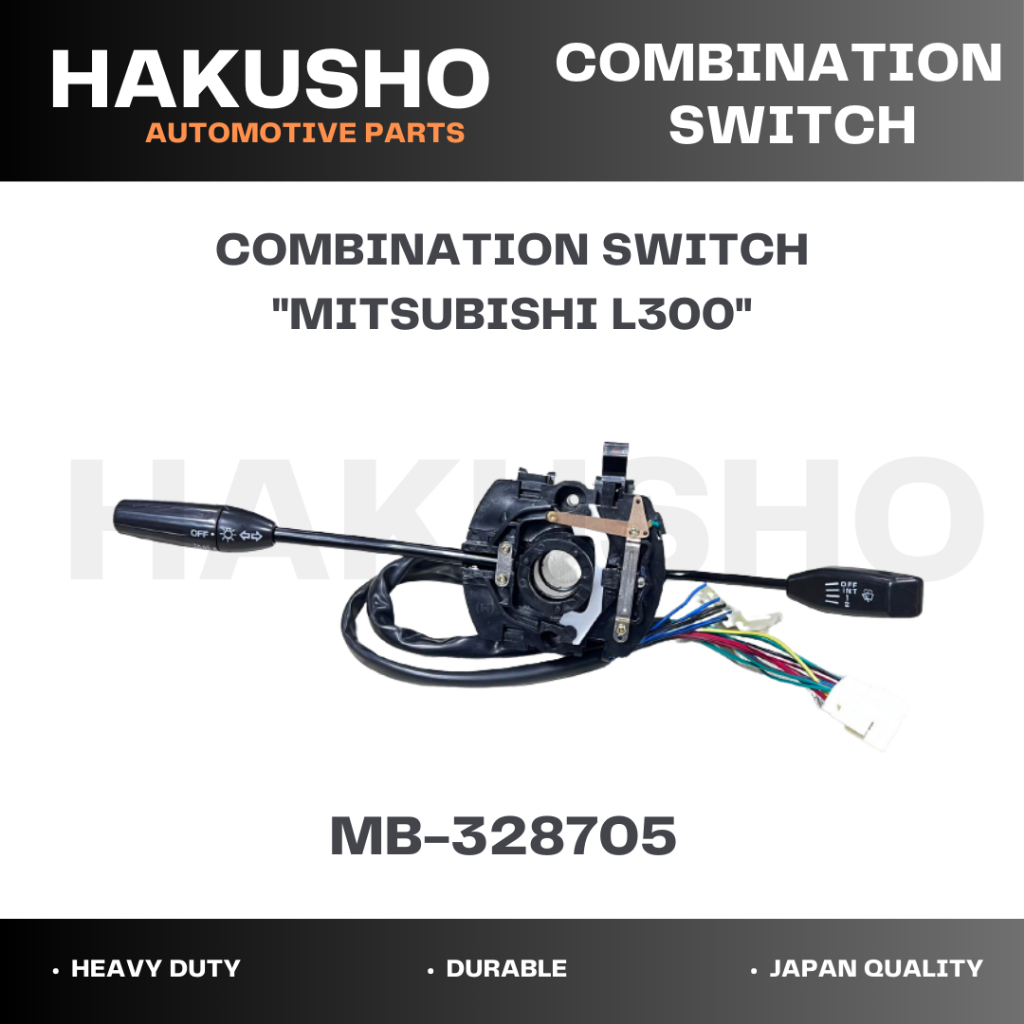 COMBINATION SWITCH MITSUBISHI L300 (HAKUSHO JAPAN QUALITY) MB-328705 ...