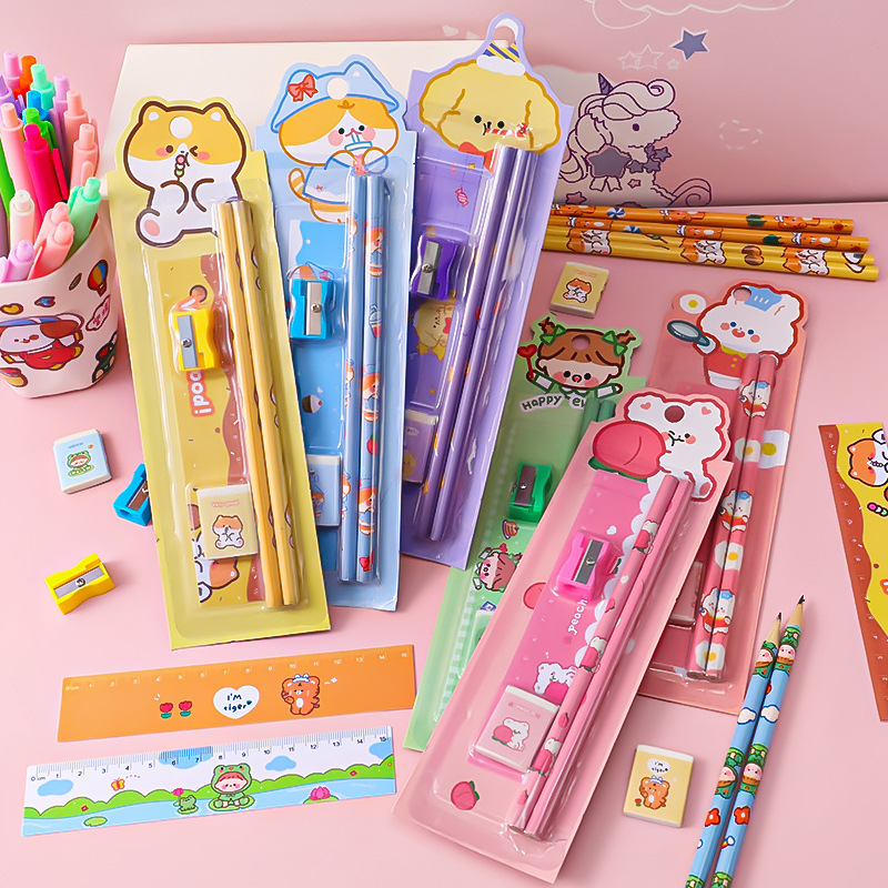Stationery Set For Kids 5 in1 Stationery Set Children's Learning Prize ...