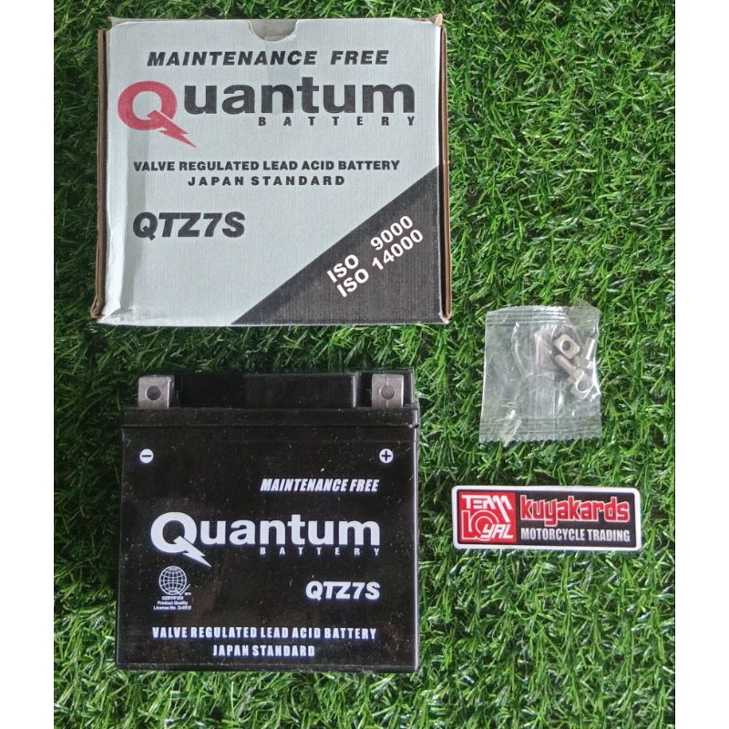 QUANTUM 7S BATTERY AEROX V1 V2/NMAX V1 V2/CLICK 125/150/160 | Shopee ...