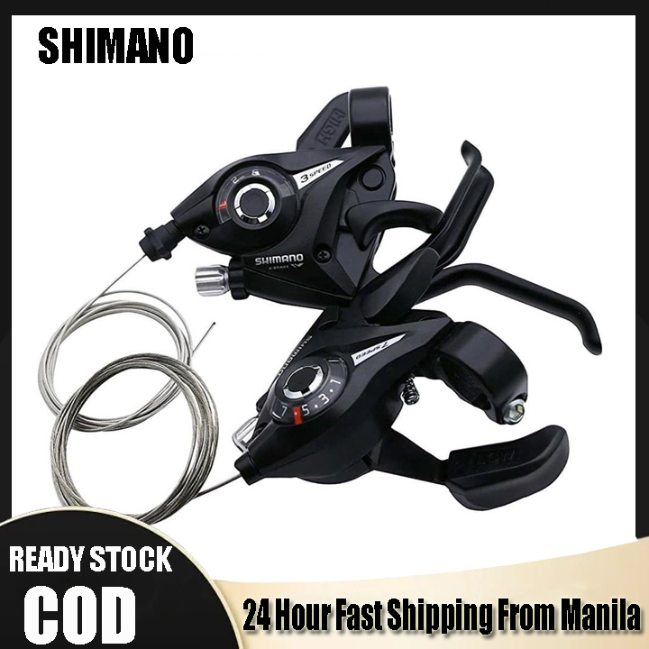 Shifter EF51 3X7 3x8 Speed Brake lever Combo Shifter MTB Bike 7 8 Speed ...