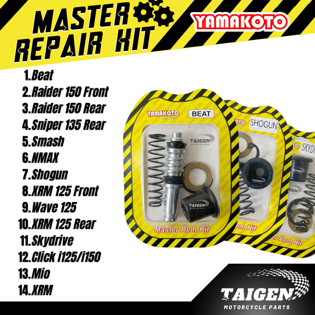 YAMAKOTO Motorcycle Master Repair Kit | Shopee Philippines