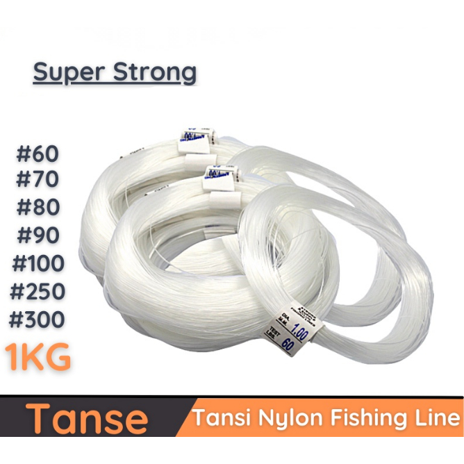 Wholesale 1 KILO-Nylon monoline tansi #60-70-80-90-100-300 string ...
