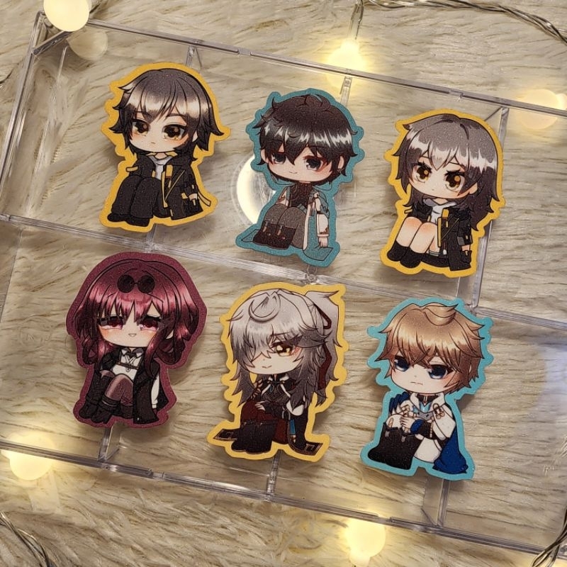 HSR HONKAI STARRAIL CHARACTERS VINYL WATERPROOF STICKERS | Shopee ...