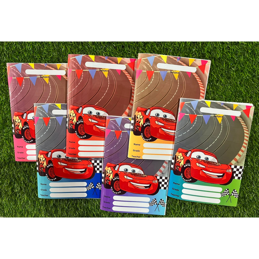 Cars McQueen Writing Notebook Composition Notebook Cars McQueen Design ...