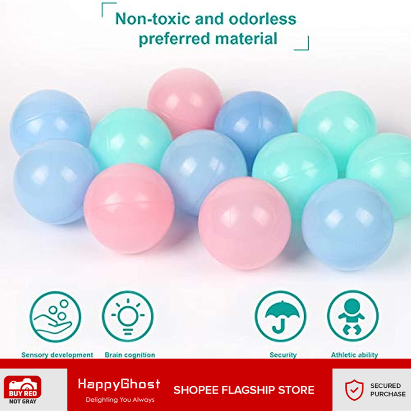 10/20/30pcs Ocean Balls Swim Pit Toys Colorful Fun pool Balls Macaron ...