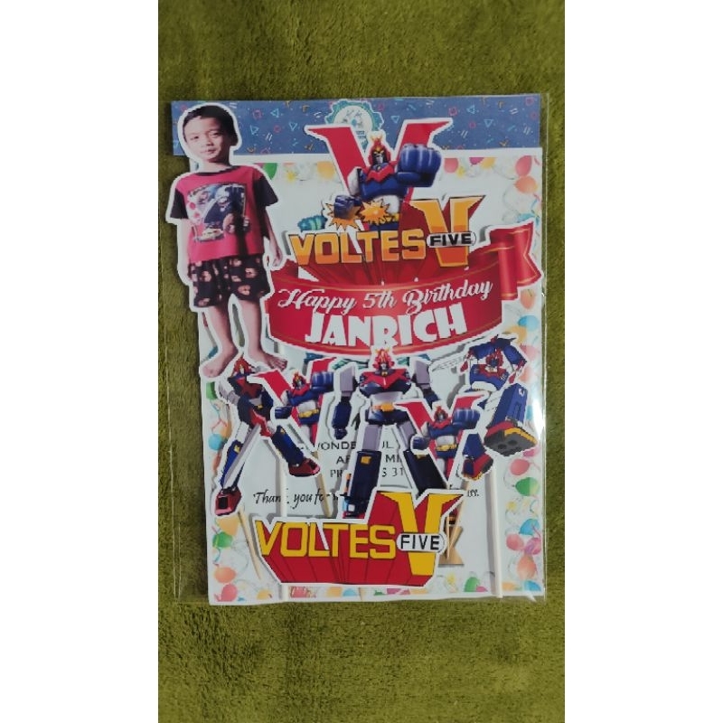 Voltes V cake topper | Shopee Philippines