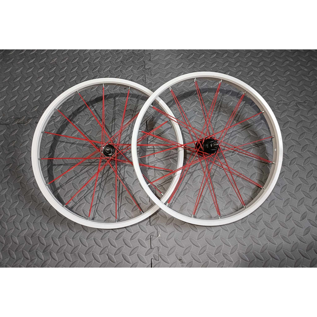 RIM SET#20 FOR BMX-LADY BIKE MINI MOUNTAIN BIKE SOLD AS PAIRS (REAR AND ...