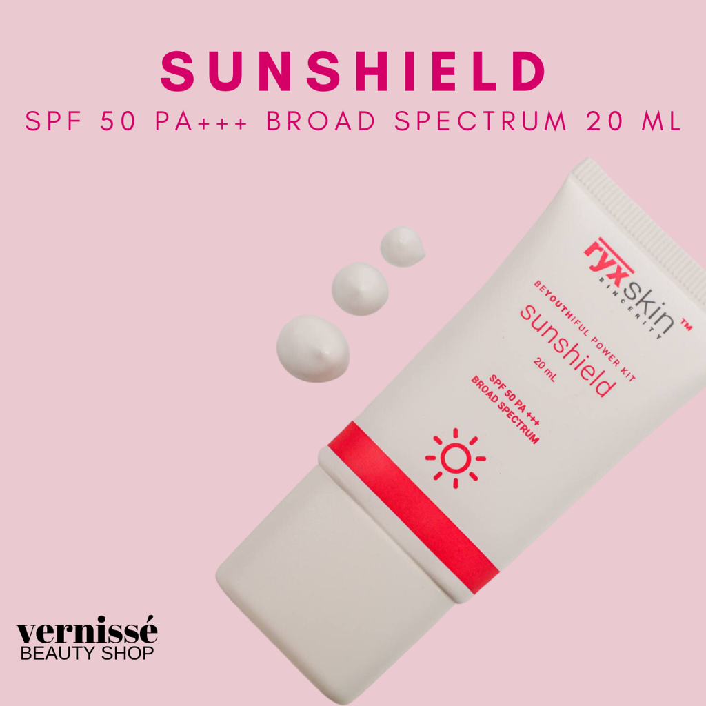 RYX SKIN - SUNSHIELD SPF 50 PA+++ (20 ML) | Shopee Philippines