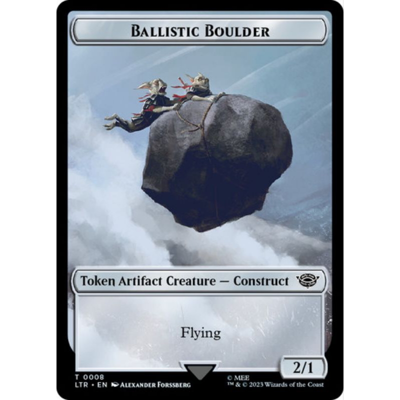 Ballistic Boulder (token) - LTR - Common - MTG Cards (WotC) | Shopee ...