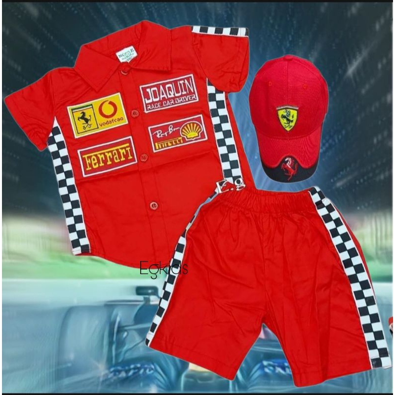 New Arrival F1 Cars Racing Sports Wear for kids | Shopee Philippines