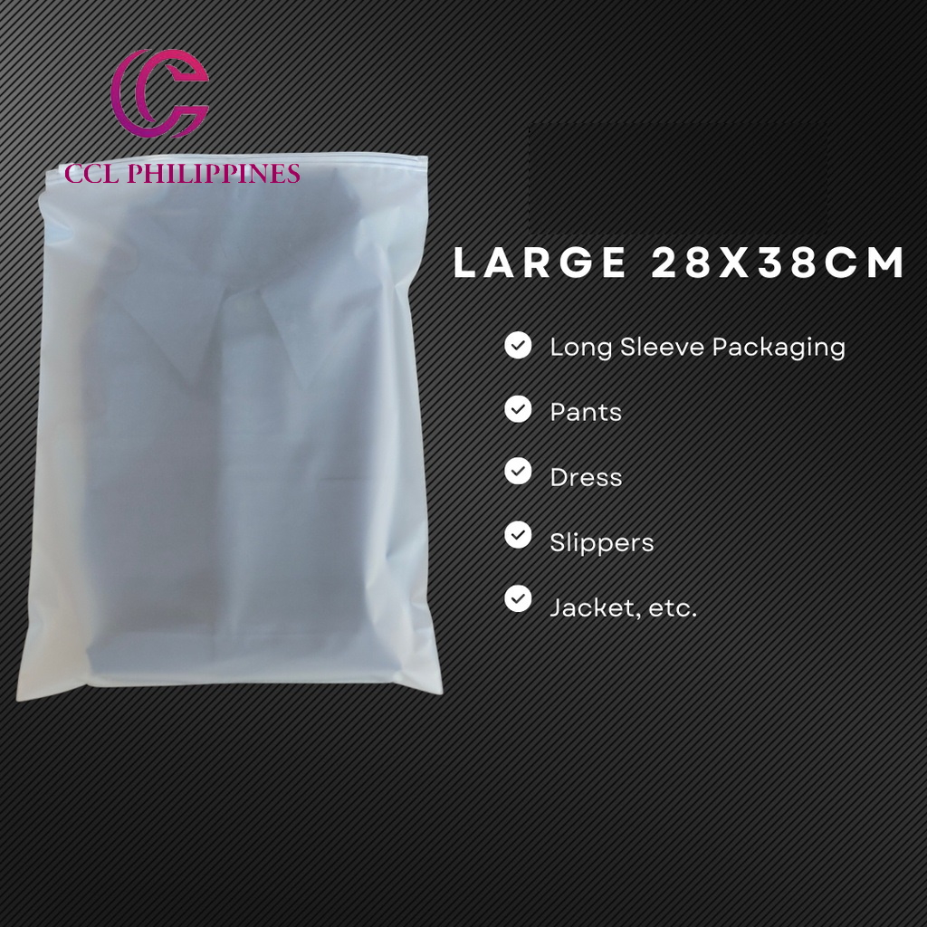 CCL PH Frosted Matte Bag Packaging for Clothing Business Food Storage ...