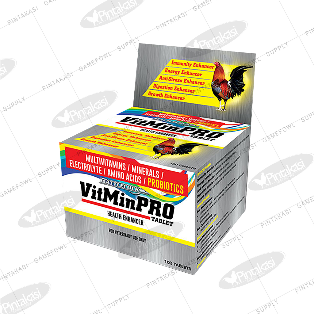 10 tablets Battlecock VitMinPro Probiotic tablet for Conditioning for ...