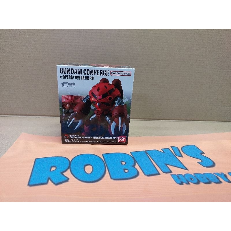 Bandai Gundam Converge Z'gok Char's custom Sealed Operation Jaburo set ...
