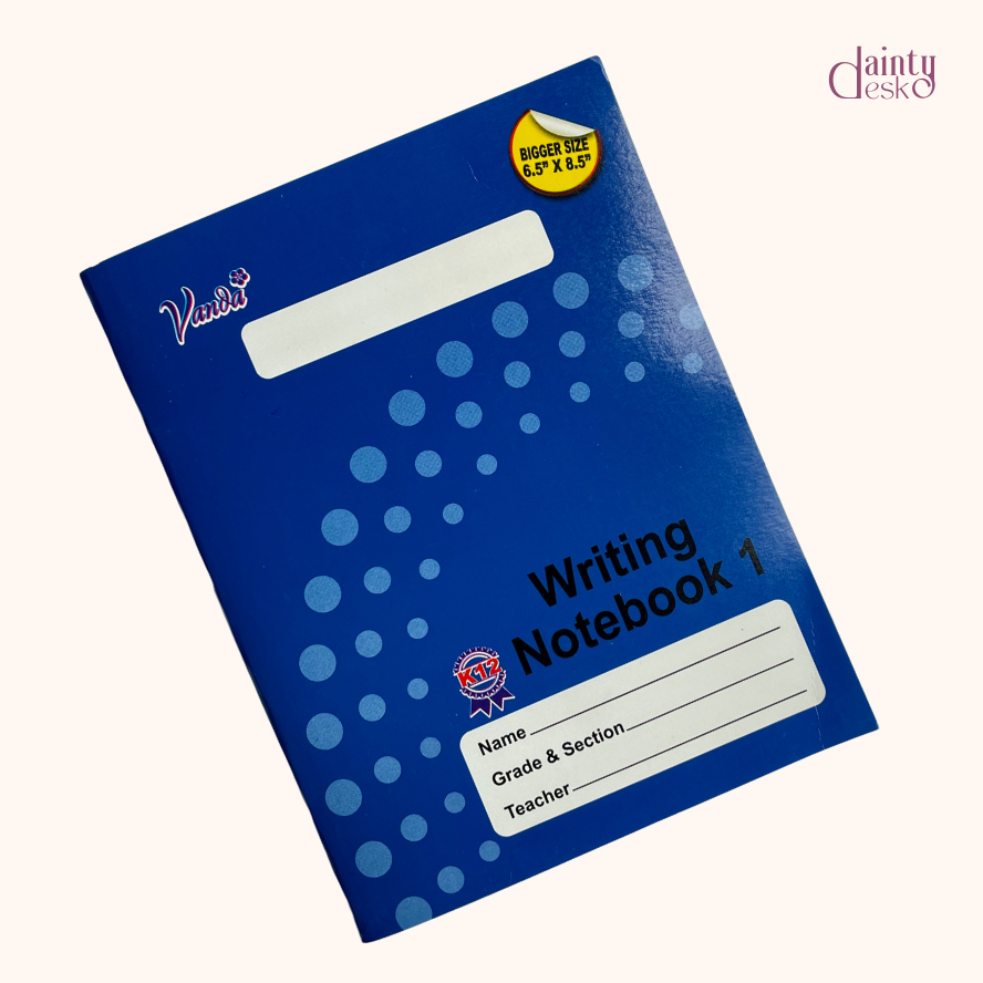 Vanda K-12 Writing notebook - Prep and Grade 1 - 3 | Shopee Philippines