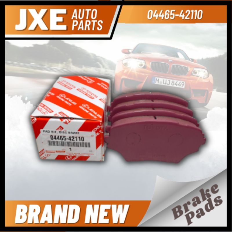 TOYOTA Brake Pads Japan Quality Genuine Parts RAV4 1.8L zca25 2.0L 4WD ...