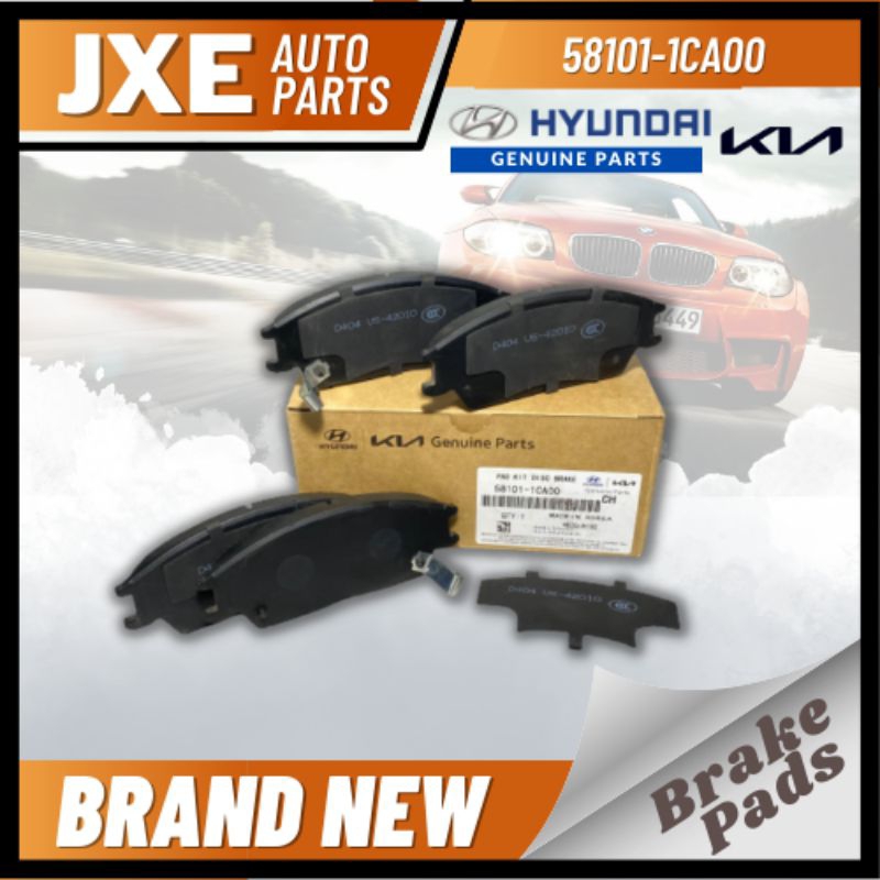 Hyundai Brake Pads for Getz 1st Gen 03-13/Accent 00-05/Eon/Elantra ...