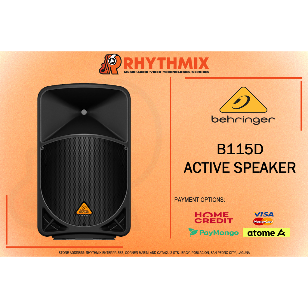 Behringer Eurolive B115D 1000W 15 inch Powered Speaker | Shopee Philippines