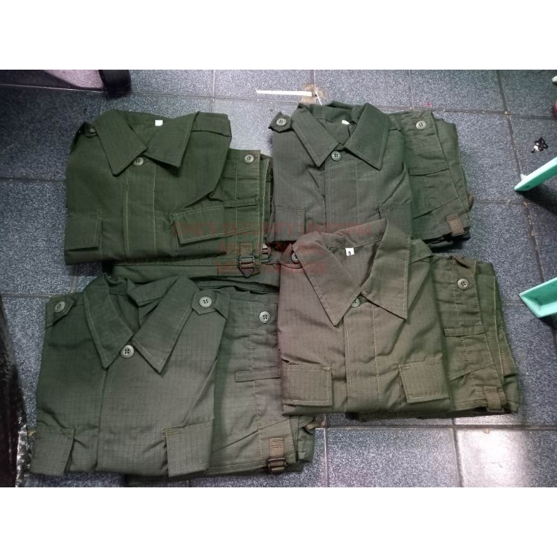 ROTC/CAT Fatigue Uniform Set with Accessories for students | Shopee ...