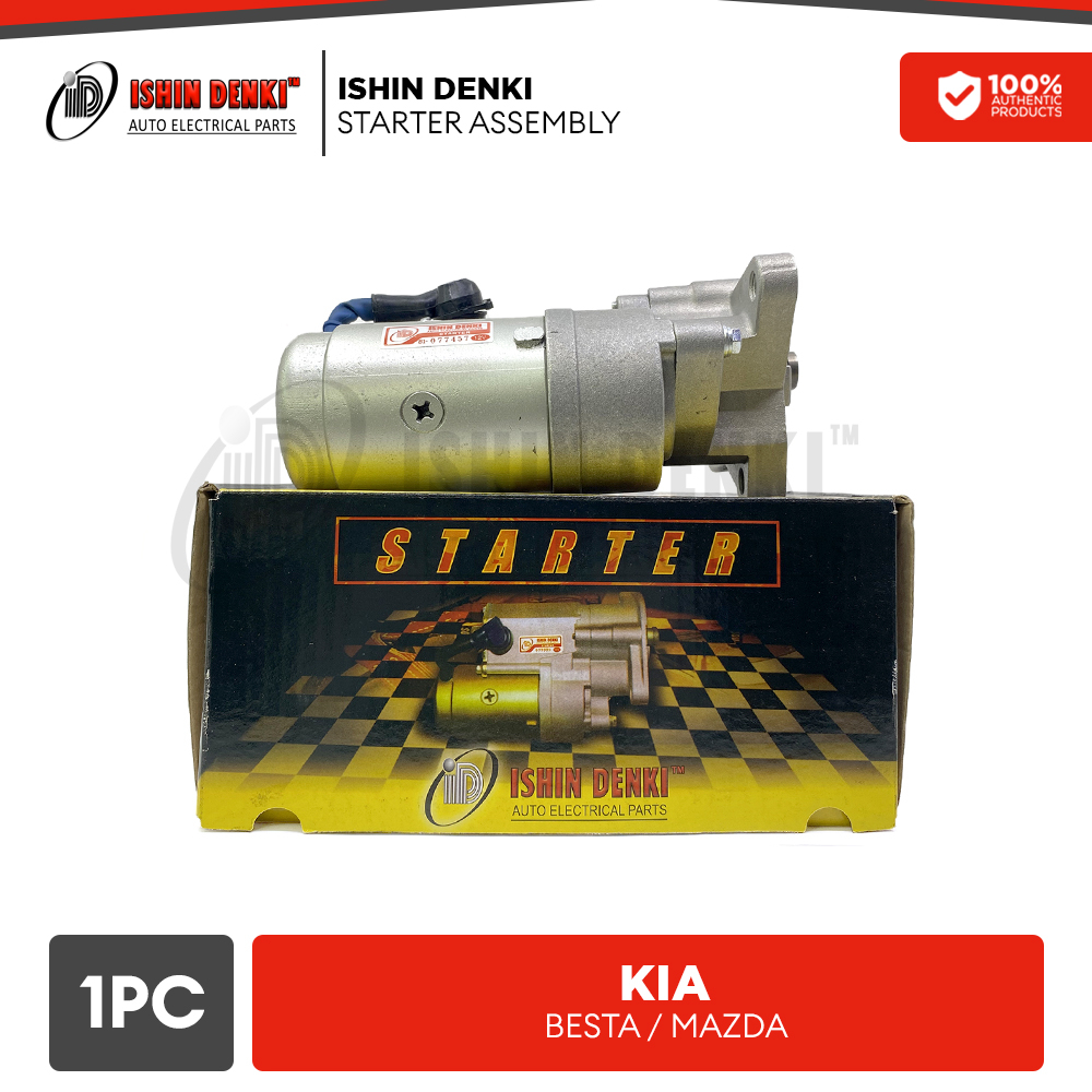 Ishin Denki Starter Assembly Kia Besta / Mazda R2 2.0/12 ID-KIA-S003 ...