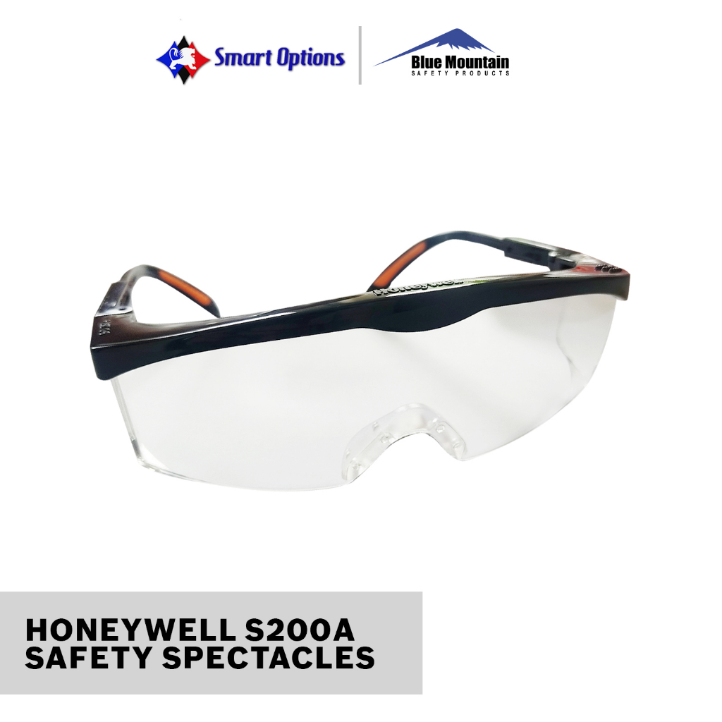 HONEYWELL S200A CLEAR ANTI-FOG SAFETY SPECTACLES | Shopee Philippines