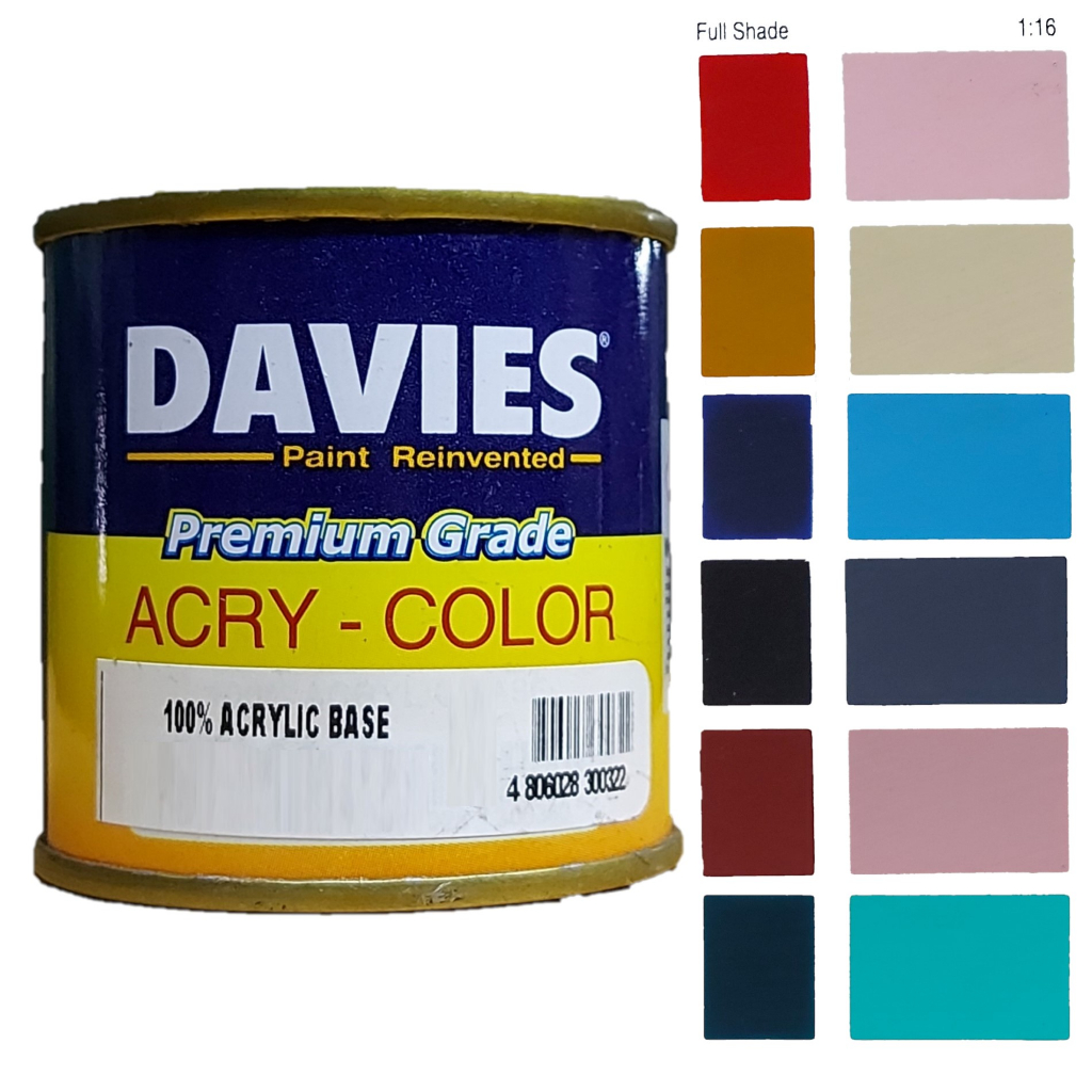 Davies Acry Color Acrylic Base (Available in Different Colors) - 60mL ...