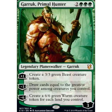 Garruk, Primal Hunter - Commander 2019 (C19) | Shopee Philippines