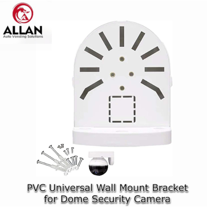 Allan Wall Mounting L-Shape Bracket For CCTV Security Dome IP Camera ...