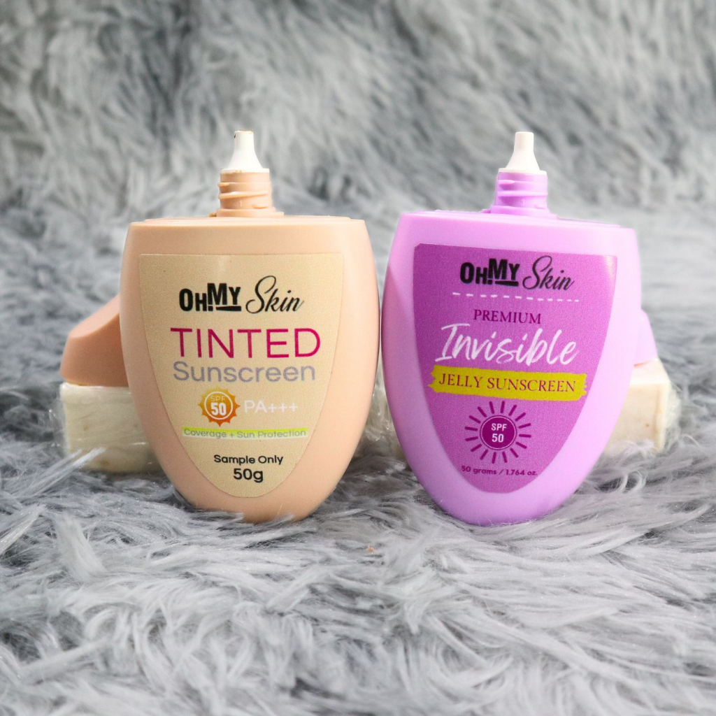 Oh My Skin Face Sunscreen Premium Invisible Jelly Sunscreen SPF 50 ...