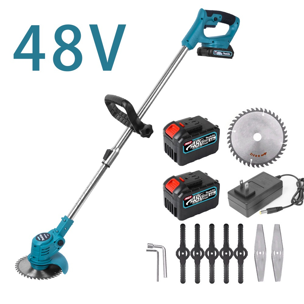 Makita Electric Cordless 48V Grass Cutter Trimmer Portable Rechargeable Garden Pruning Tool ...